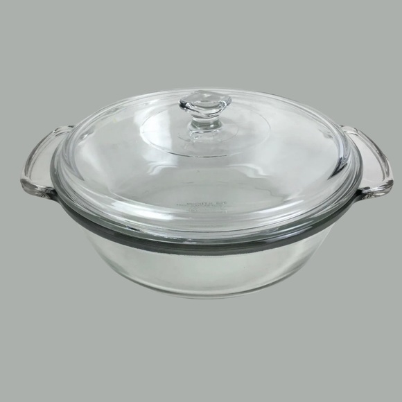 Anchor Hocking | Kitchen | Anchor Hocking 2 Qt Ovenware Clear Round ...